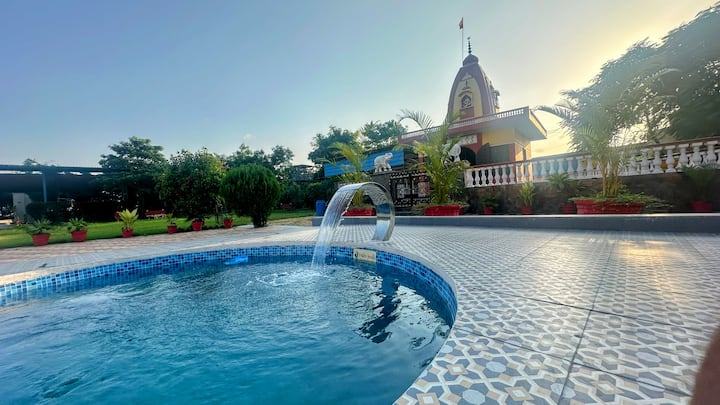 Shreejee The Farm W Pvt Pool & Farm Tour| Gurugram - Sohna