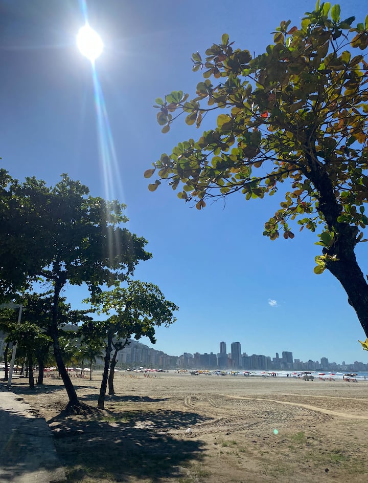 Apartamento Próximo à Praia - Santos