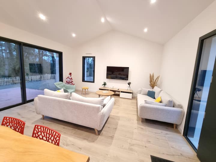 Maison Design 10-12 Pers · Plage à Pied · Vue Lac - Saint-Jean-de-Monts