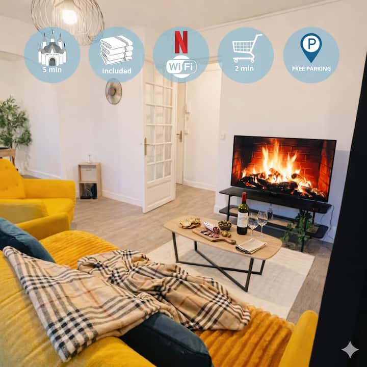 Le Coin Soleil – Proche Insead – Wifi Rapide - Fontainebleau