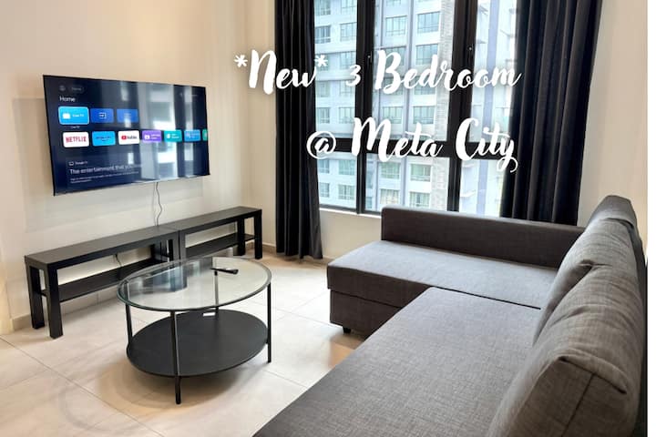 10min Maeps | Ioi City 3 Room @ Metacity Max 10pax - Seri Kembangan