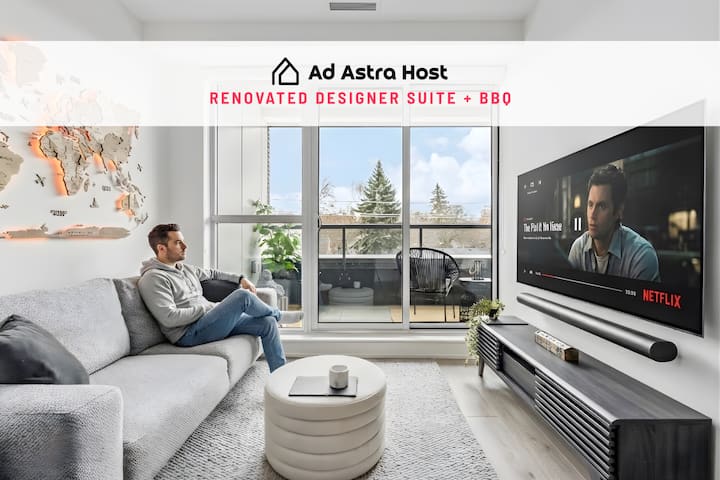 Lux Yonge & Eglinton Gem | Parking | Gym | 65" Tv - Toronto