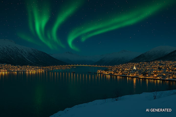 The Blue House 1833-2 | Gratis Parkering Ved Døra - Tromsø