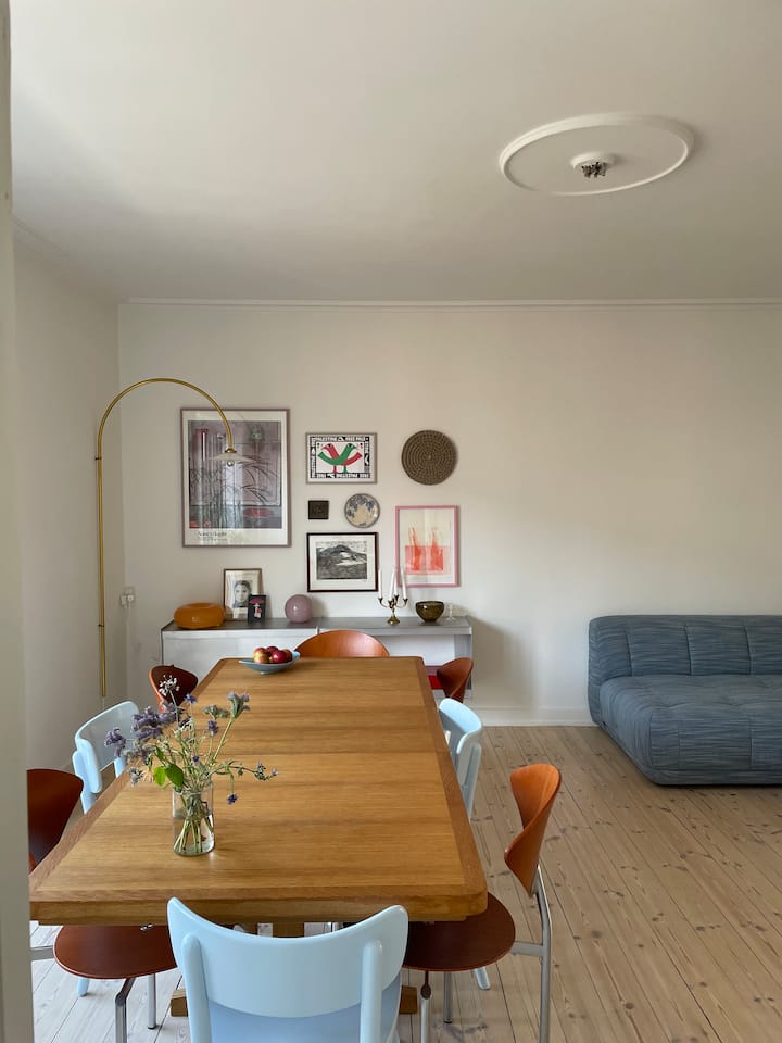 Cozy Flat In Nørrebro Near Metro With Balcony - Copenhagen