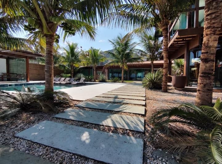 Casa Beira-mar Em Boiçucanga - São Sebastião