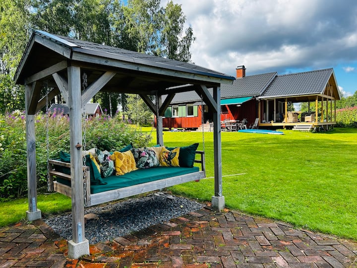 Malvikstugan - Cottage With Private Beach - Sunne