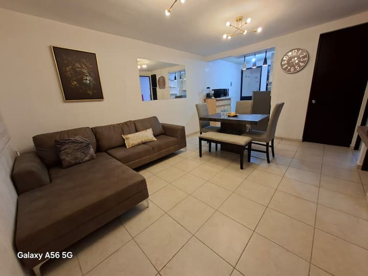 Depa Para 5 En Puebla Pet-friendly, Wi-fi Y Estac. - Puebla
