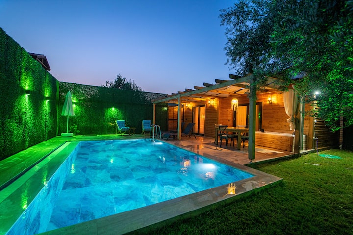 Cedarhouse2 Sakin Güvenli Konforlu Tatil Evi - Ölüdeniz