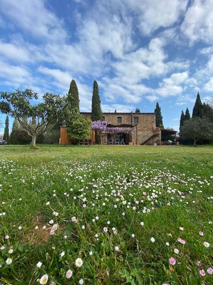 Casa Ideal Grupos Y Familias, Aislada Y Comunicada - Banyoles
