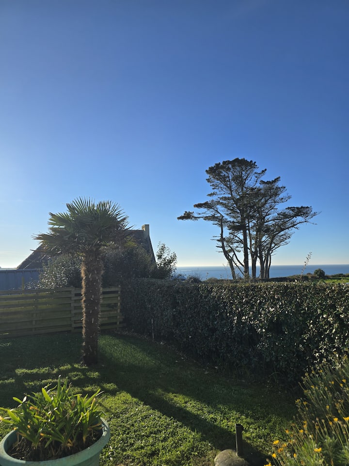 Maison Plain-pied, Vue Mer & Piscine Au Conquet - Le Conquet