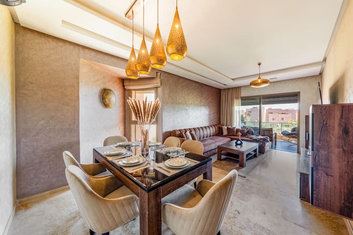 Appartement 3ch,marrakech Golf City.piscine,atlas - Marrakech