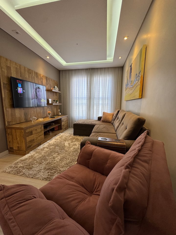 Apê Em Cond Club C/garagem, Suíte E Wifi Em Ctba - Kurytyba