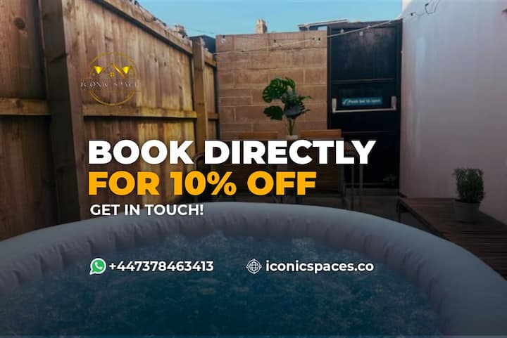 *No1 Closest Hot Tub Stay To Cardiff Central! - Cardiff