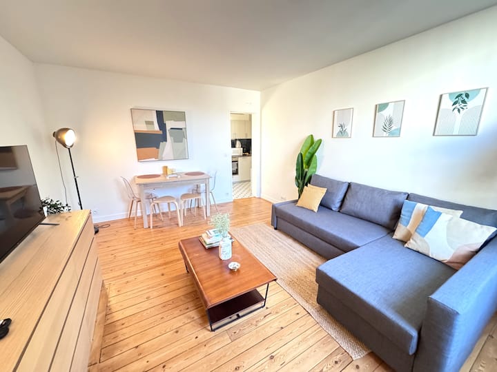 Apt 1 Chambre - Top Emplacement - Métro 2 Min - Vincennes