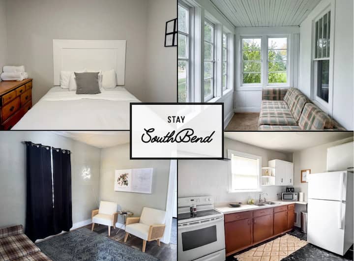 Campus Cottage | Walk To Nd | Driveway Parking - Mishawaka, IN