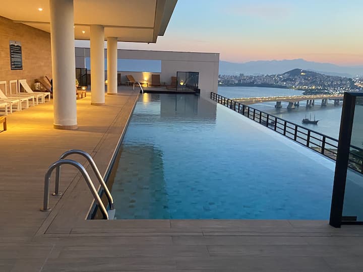 Studiotower 808/ Com Garagem 60, Gratuita. - Florianópolis