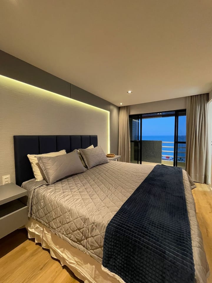 Paradise Flat - Luxuosíssimo C/ Vista Mar 180° - Natal