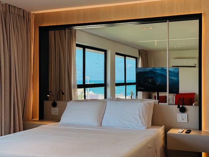 Mondrian Flat Apto 13 Com Vista Mar - Natal