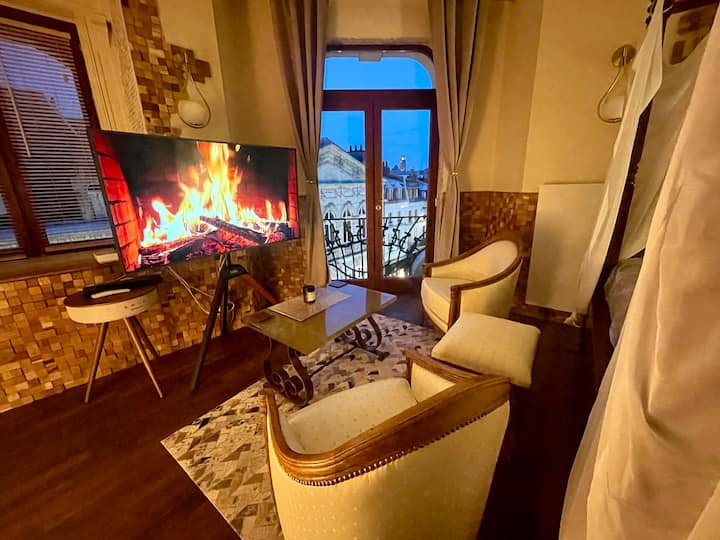 Le Baldaquin Suite Hyper Centre Balcon Vu Beffroi - Arras