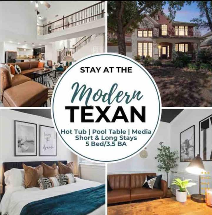 Texas Themed Modern Getaway - Tomball, TX