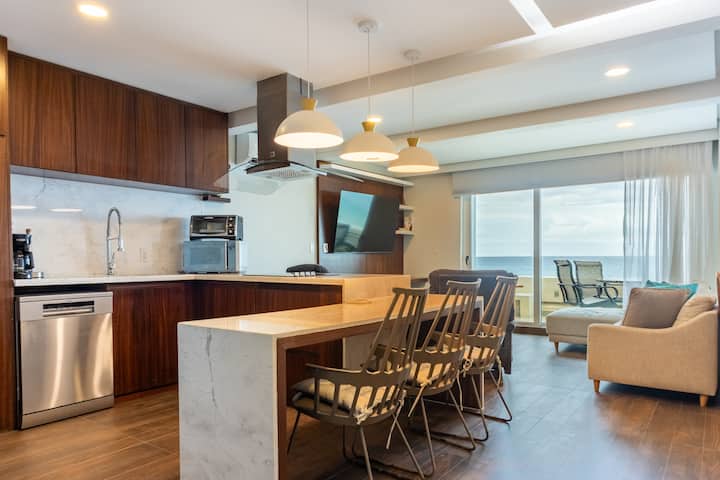 Cancun Hotel Zone · 2br Ocean View Apt - Cancún