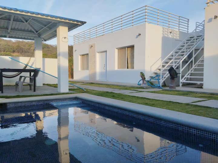 Villa2 Con Alberca Compartida Ideal Para Familias - San Juan del Sur