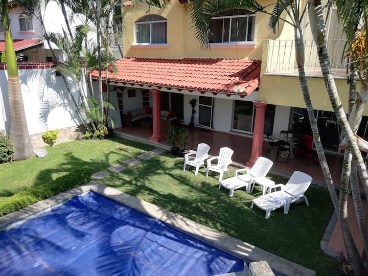 Casa Hermosa Alberca Salón Juegos Privacidad Total - Cuernavaca