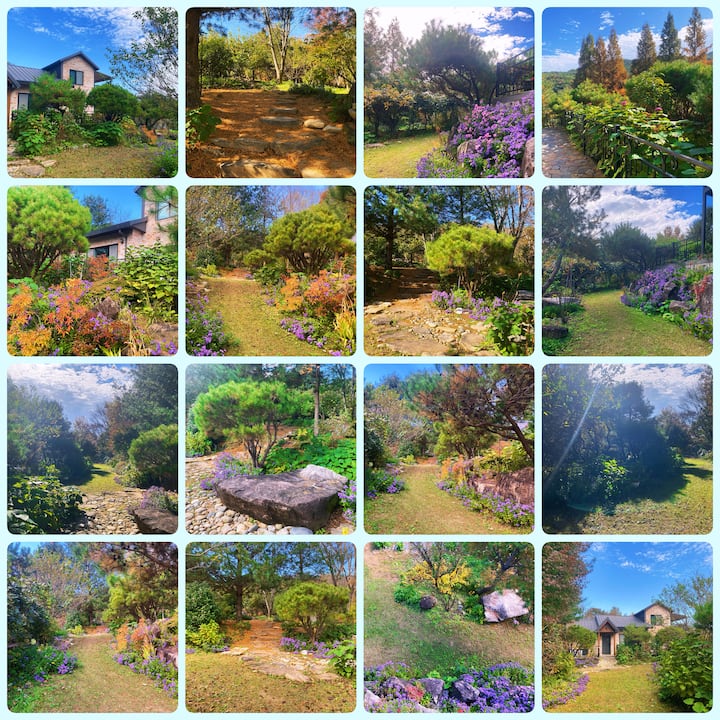 지리산의 맑은 공기와 아름다운 숲속 정원 속 나만의 프라이빗 편안한 안식처 ‘샤론하우스’ - Jinju-si