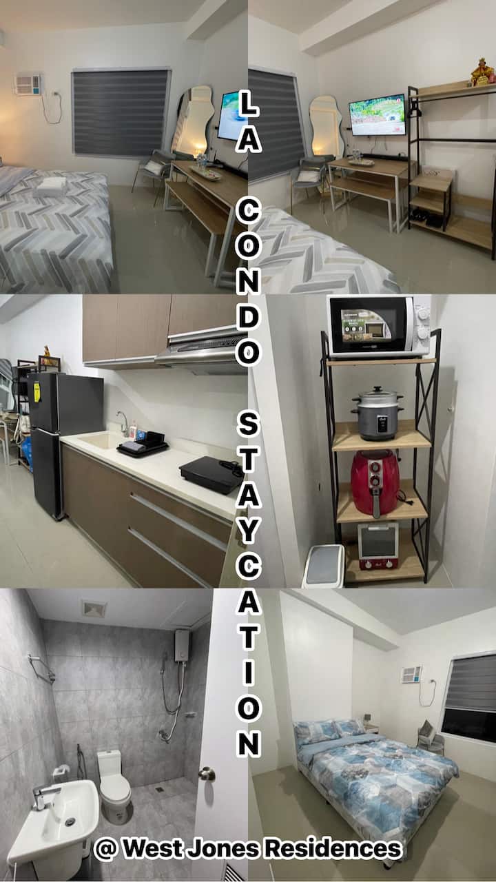 La Condo Staycation At West Jones Residences - 宿霧