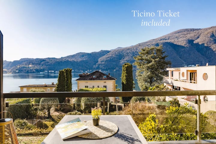 Limone Suite With Lake View - Morcote