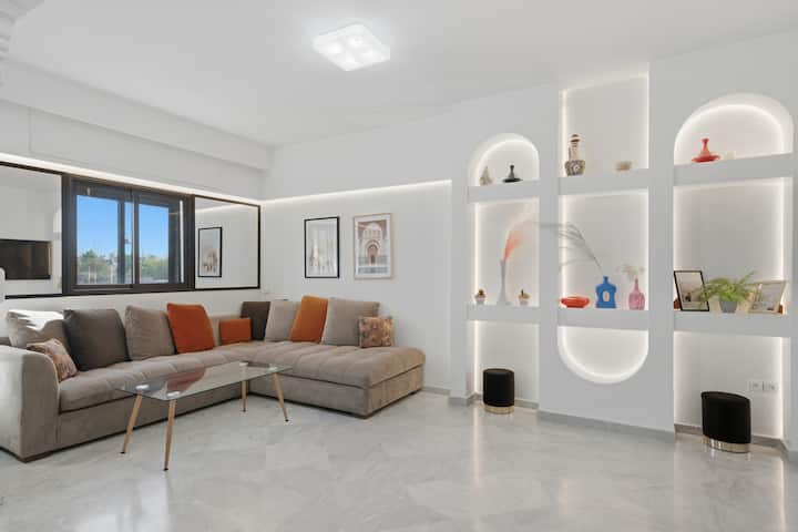 Modern Appart, Piscine & Parking, Cœur M Avenue - Marrakesh