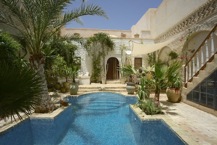 Riad Dar El Caid Palais Siècle Xiv Suite Duplex - Tozeur