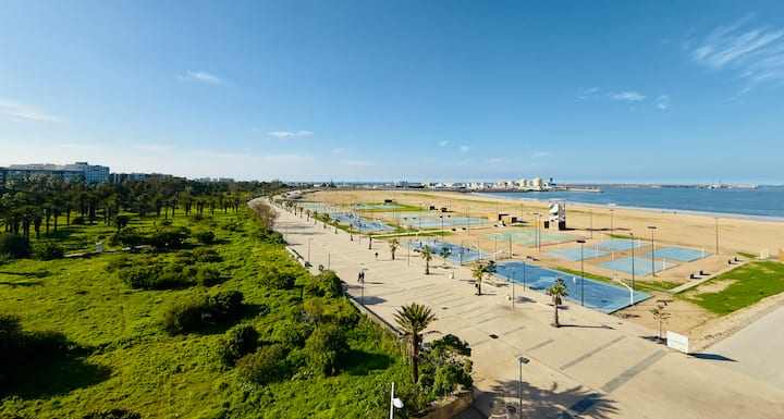 Miramar ~ Appartement Vue Sur La Mer - Mohammedia