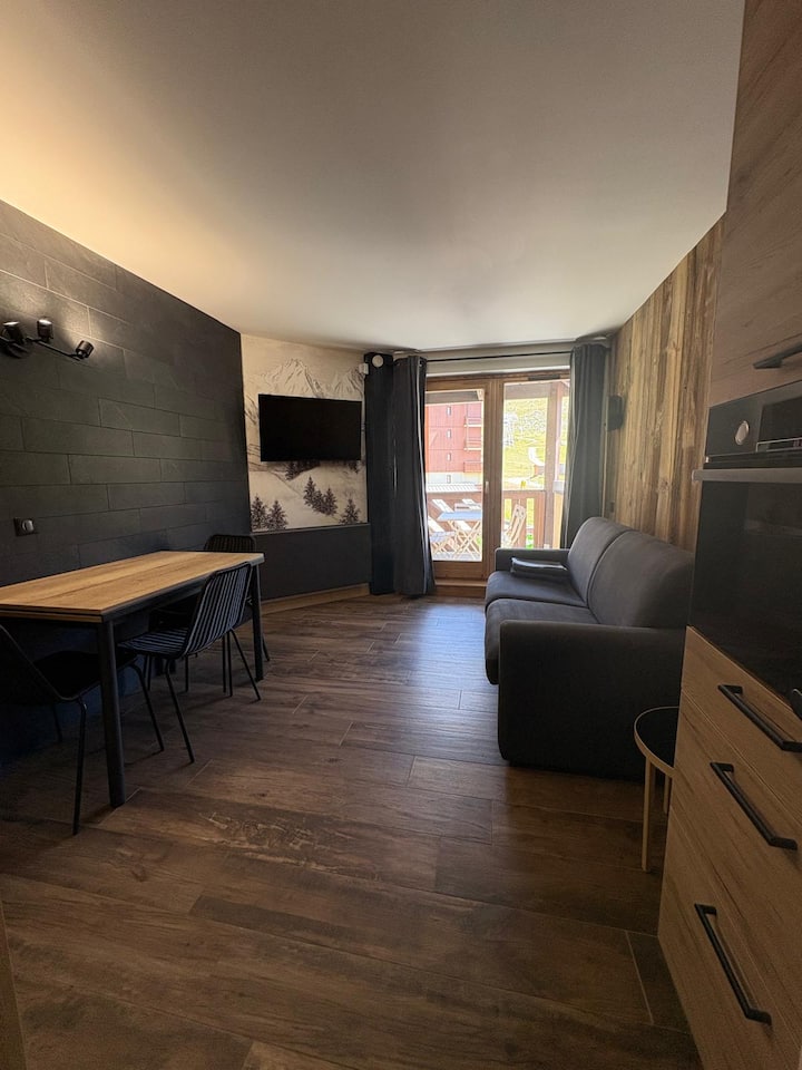 Appartement Rénové à Val Thorens, 5 Personnes - Saint-Martin-de-Belleville