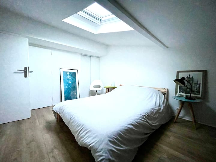 Jolie Chambre Avec Salle Deau Et Wc Privés - Bordeaux