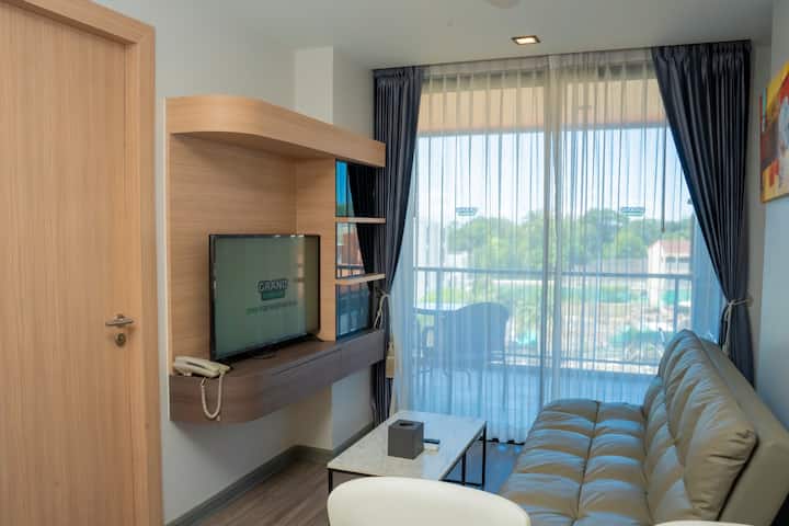Kata Vip 05｜一卧室公寓套房，距离海滩500米豪华公寓 - Kata Beach