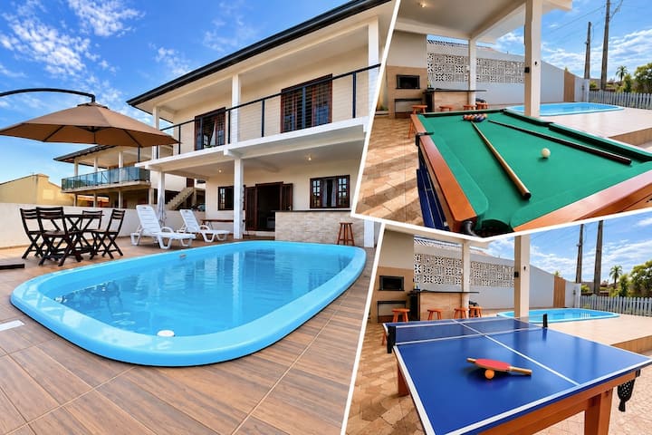 Casa Com Piscina Privativa Para
Grandes Grupos - Matinhos