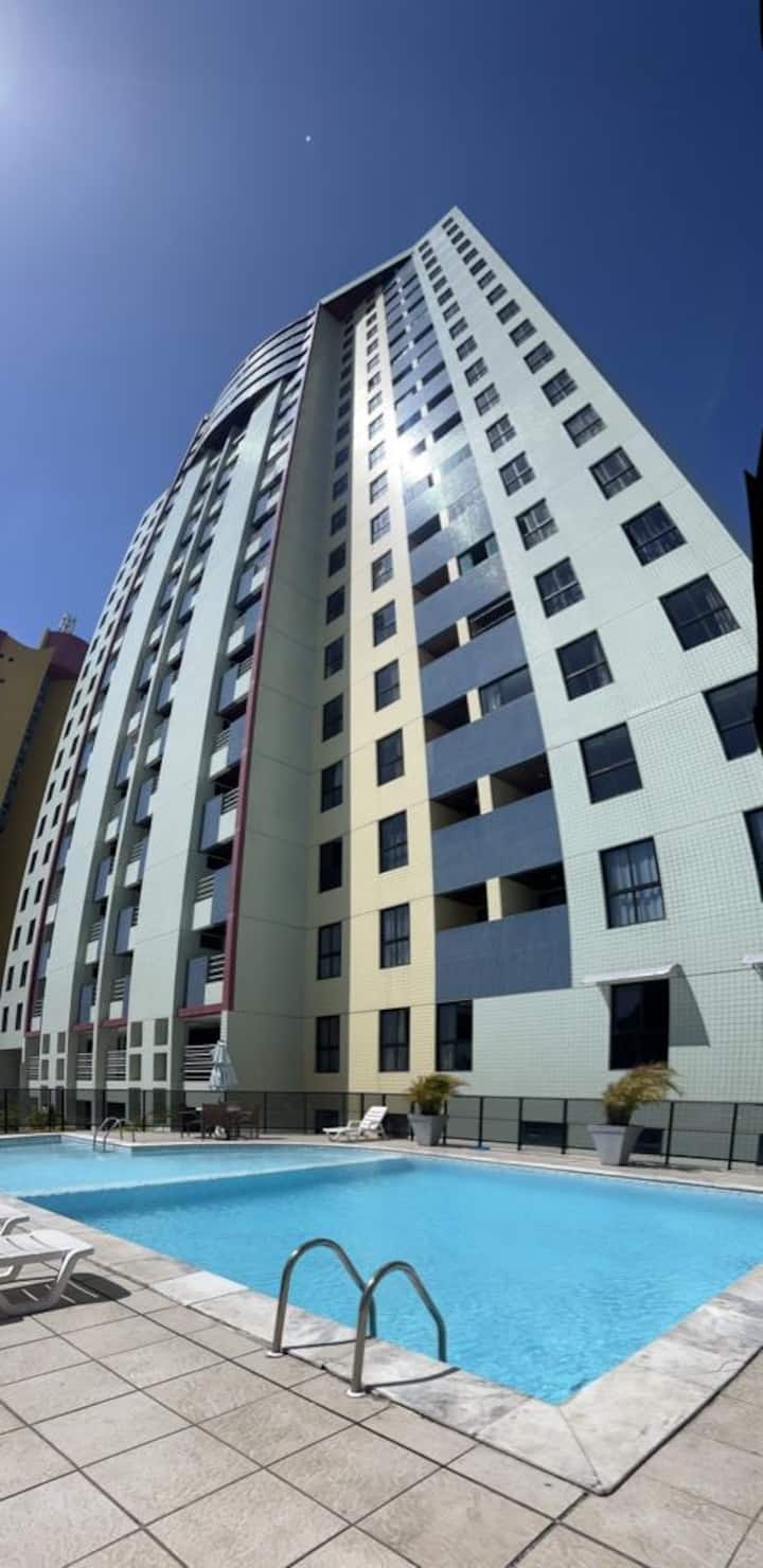 Flat Com 2 Quartos Em Pontanegra - Natal