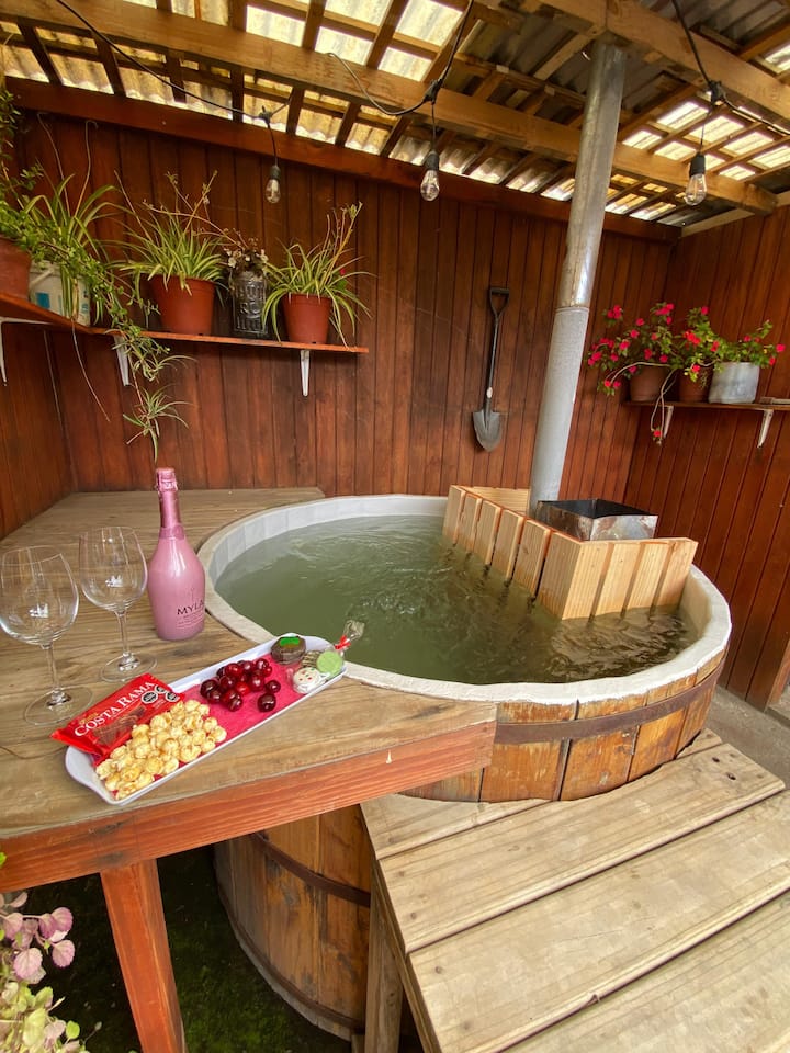 Cabaña Con Tinaja En El Tebo - Quintero