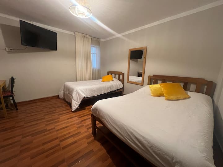 Habitación Doble - Céntrica - Huaraz