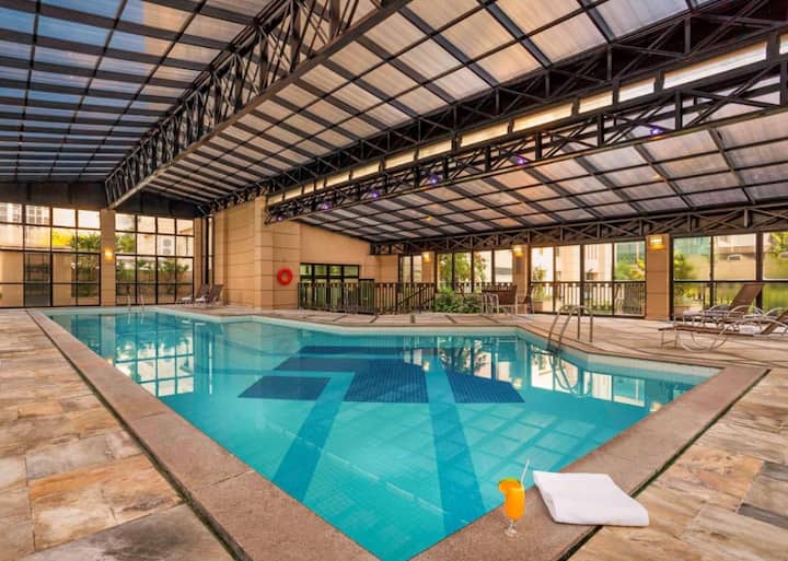 Apto 4 Estrelas Em Hotel Em Pinheiros Piscina Spa - Pinheiros