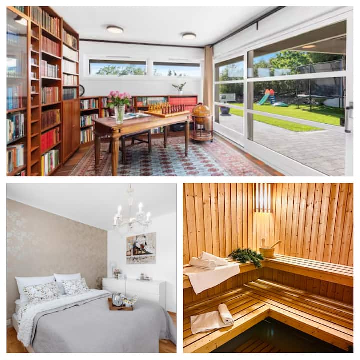 Idyllisk Oase Med Badstue | Dyreparken Og Sentrum - Kristiansand