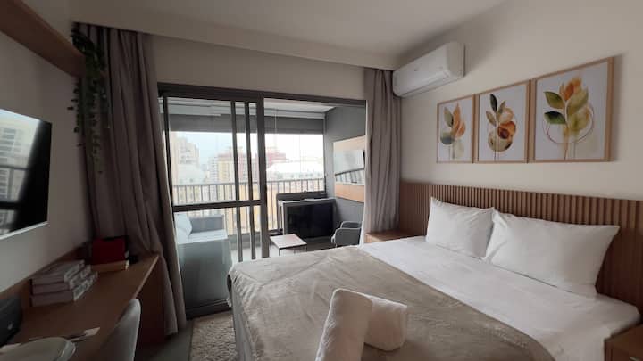 Perfeito Studio No Coração De Moema Oj 2113 - Moema