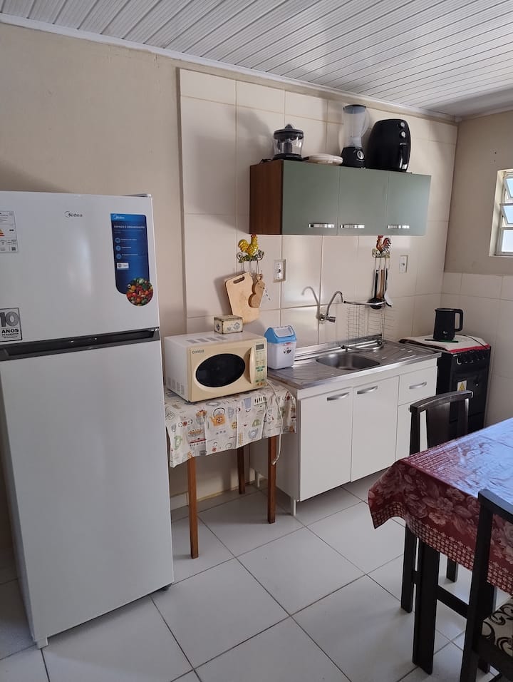 Casa Equipada- Praia Da Vila-4 Hosp-wi-fi- Garagem - Imbituba