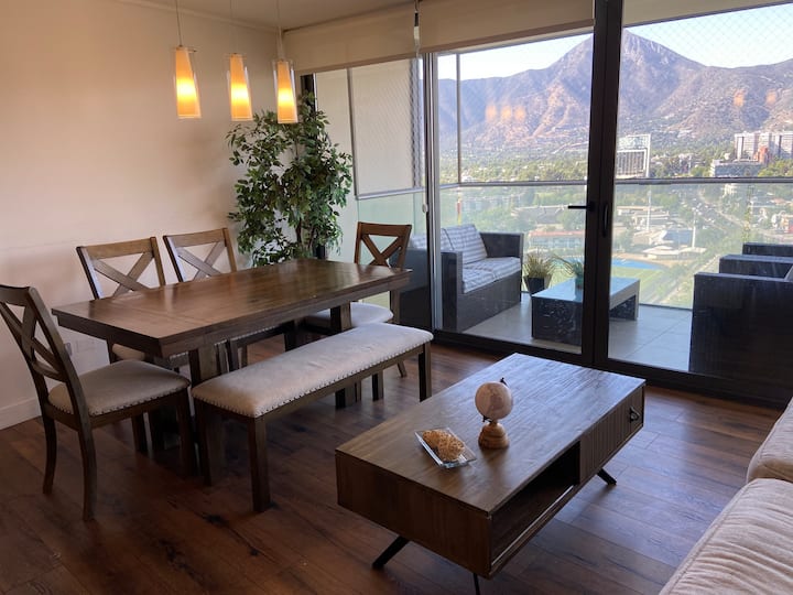 Depto. 2dorm, Mall Parque Arauco, Vista De Lujo. - Las Condes