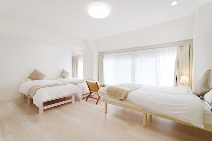 Shinjuku Sta 4min/ginza Sta 10min/max 6/family Ok - Shinjuku City