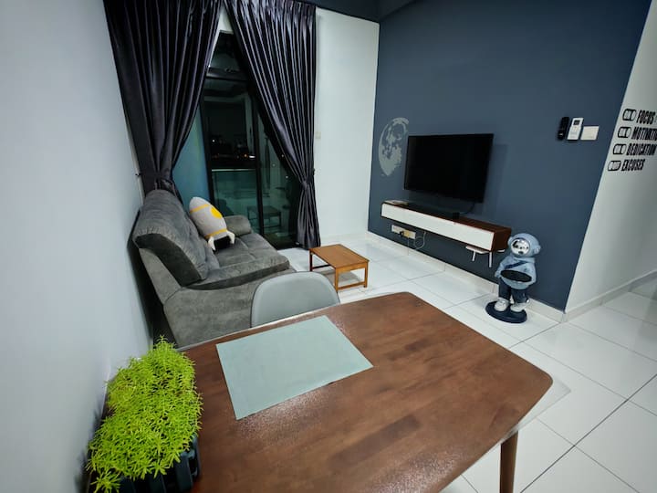 2pax.next To Paradigm Mall Jb/skudai W/netflix - Johor Bahru