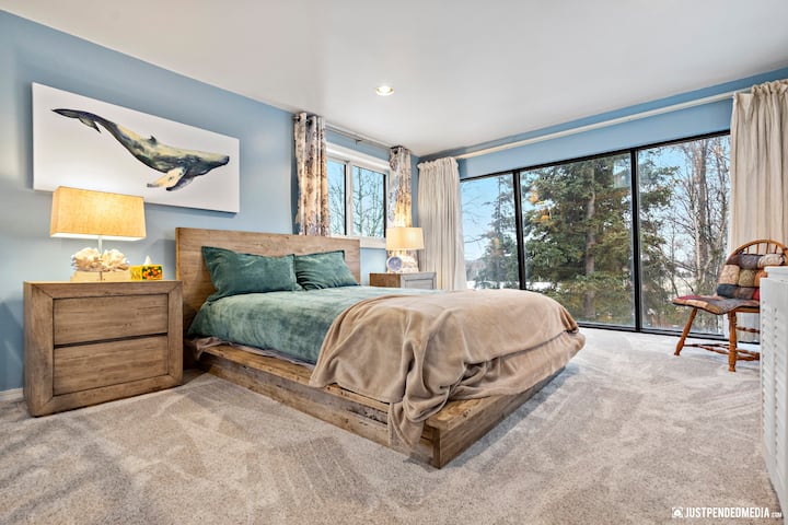 Joy's Sweet Home, Whale Room,a Queen Size Bed - Anchorage, AK
