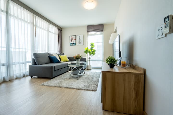 Skyview Residence 3br Near Impact,dmk Airport &Mrt - Bangkok Don Mueang Airport (DMK)