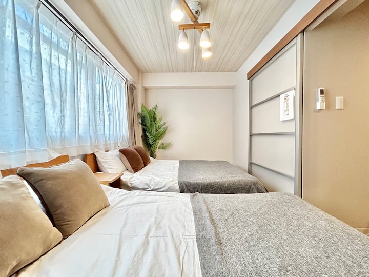 4ppl/3f/1 Min To Nihonbashi/namba/ A6702 - Osaka